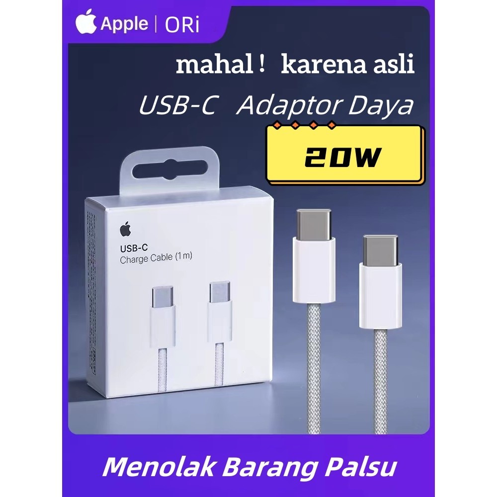Jual kabel data iphone Apple USB C to Lightning Cable (1 m) | Shopee ...