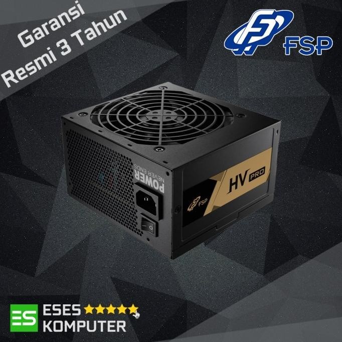 Jual PSU FSP HV PRO 550W 80 Plus Bronze - All Flat Black Cables ...