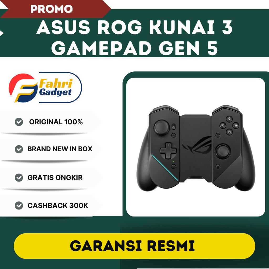 Jual ASUS ROG Kunai 3 Gamepad Gen 5 - Gamepad Mobile dengan Joystick ...