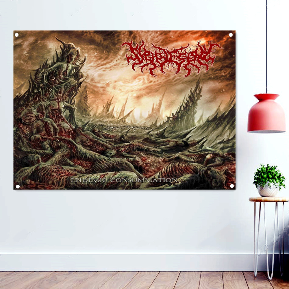 Jual Poster - EPIDEMIC CONSUMMATION Vintage Black Metal Music Art ...