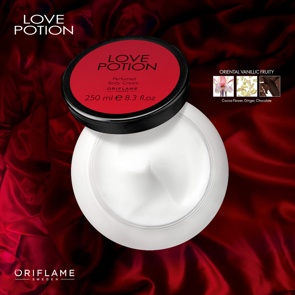 Jual PERFUMED BODY CREAM LOVE POTION 250ML | Shopee Indonesia