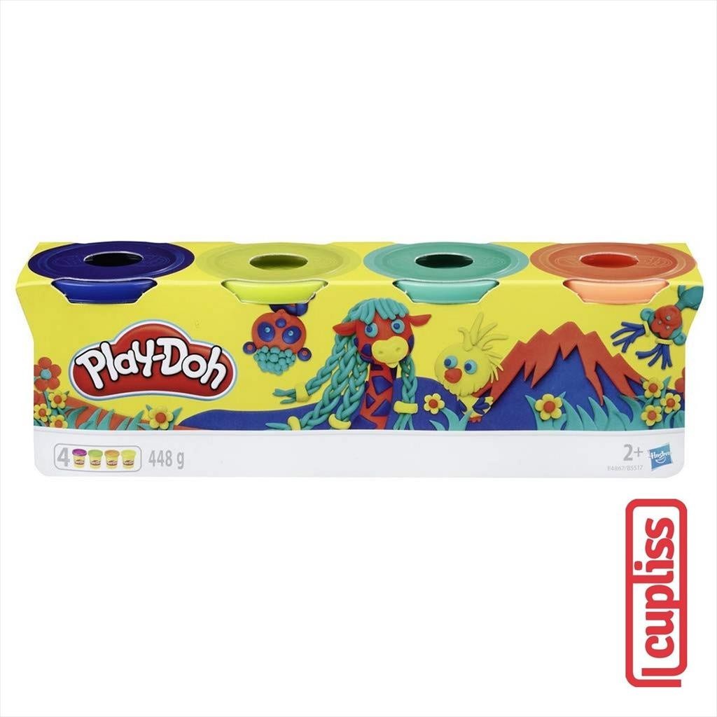 Jual Play Doh Original Starter Set 4 Pack 16 oz B6509 Playdoh B5517 ...