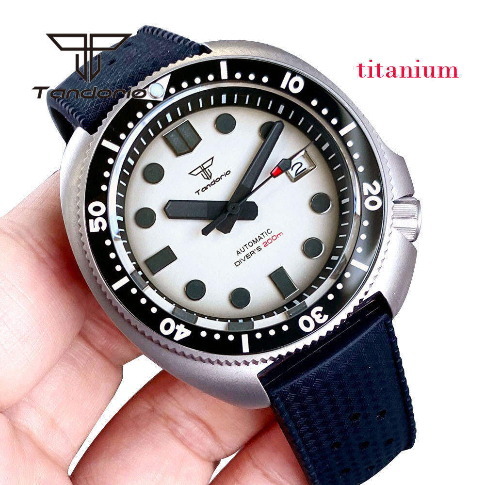 Jual Jam Tangan Original Pria Tandorio Titanium NH35A 44mm 20Bar Light ...