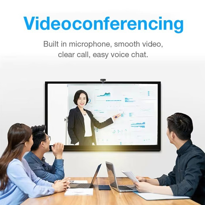 Jual EYD Webcam Laptop USB Camera PC Full HD 1080P with 360 Degree ...