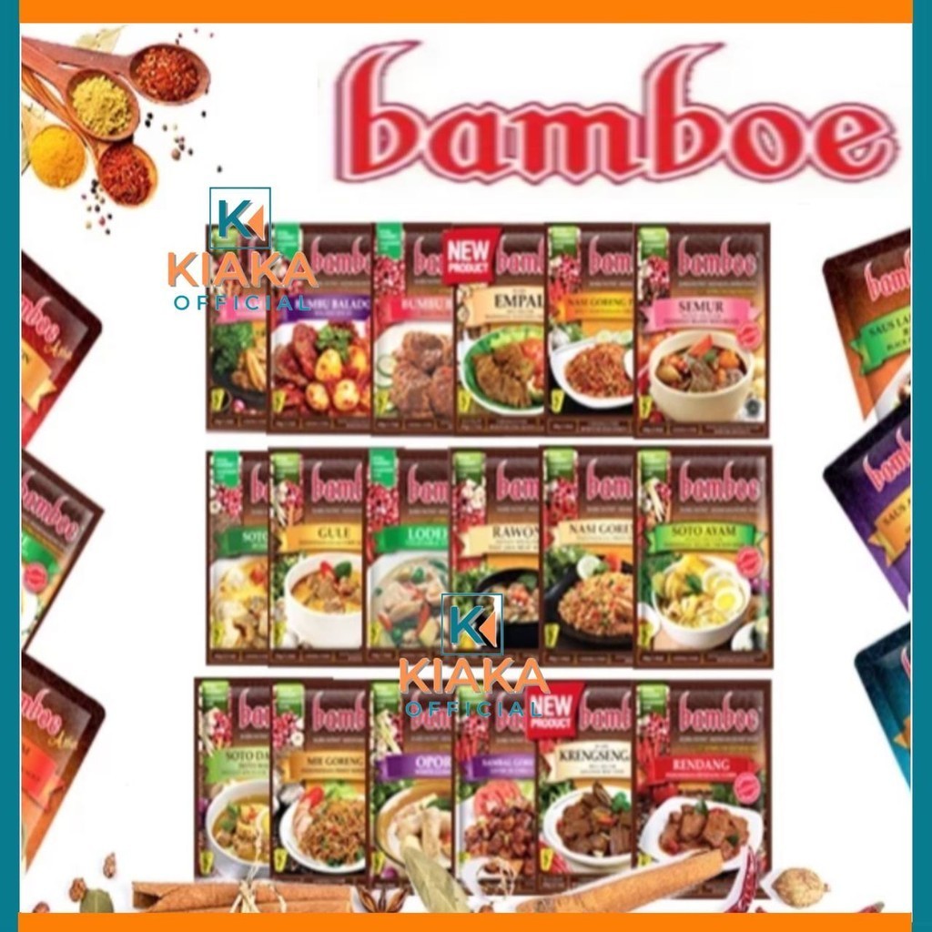 Jual BAMBOE BUMBU DAPUR ALL VARIAN NUSANTARA EXPORT QUALITY | Shopee ...