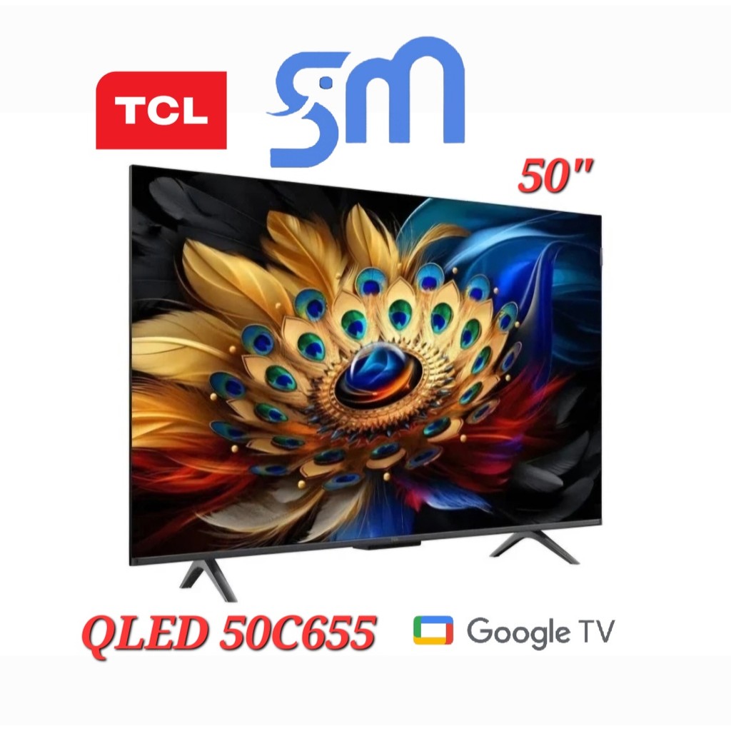 Jual QLED LED TV TCL 50 inch 50C655 Smart android Google Digital 4K UHD ...