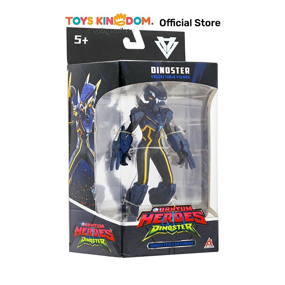 Jual Toys Kingdom Alpha Group Quantum Heroes Dinoster Action Figure ...