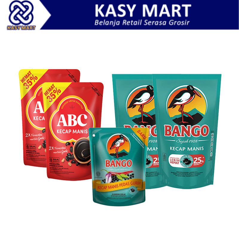 Jual KECAP MANIS ABC | BANGO KEMASAN 685GR - 1KG ALL VARIAN | Shopee ...
