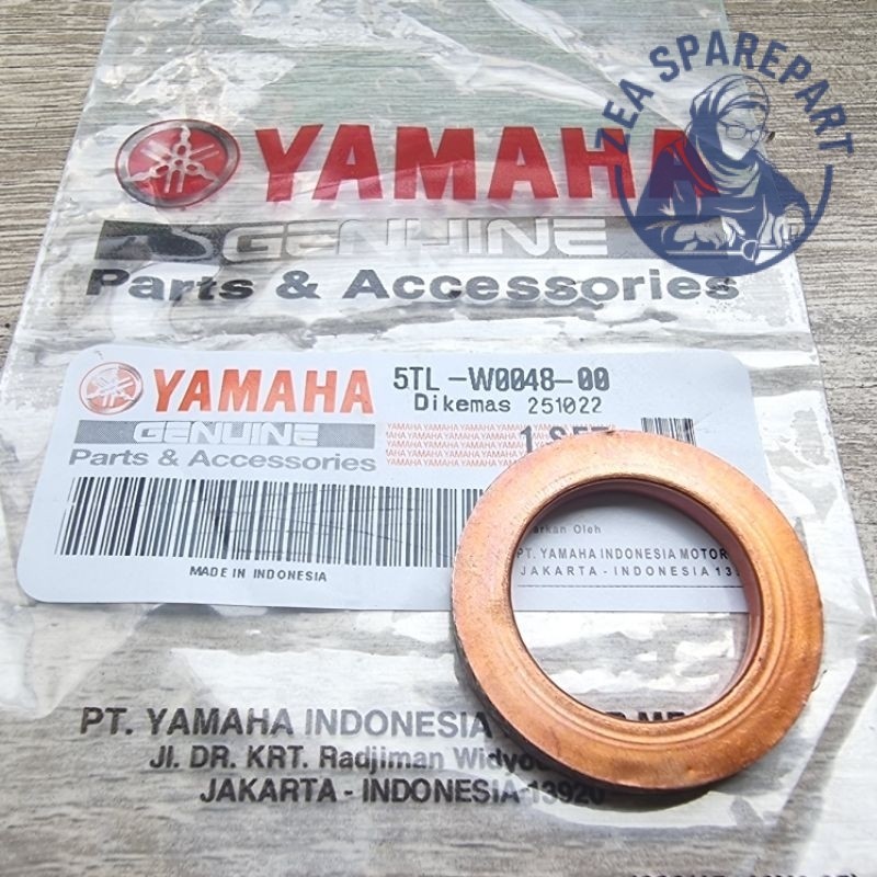 Jual paking packing knalpot Yamaha Mio Sporty Smile Soul Mio J Fino ...