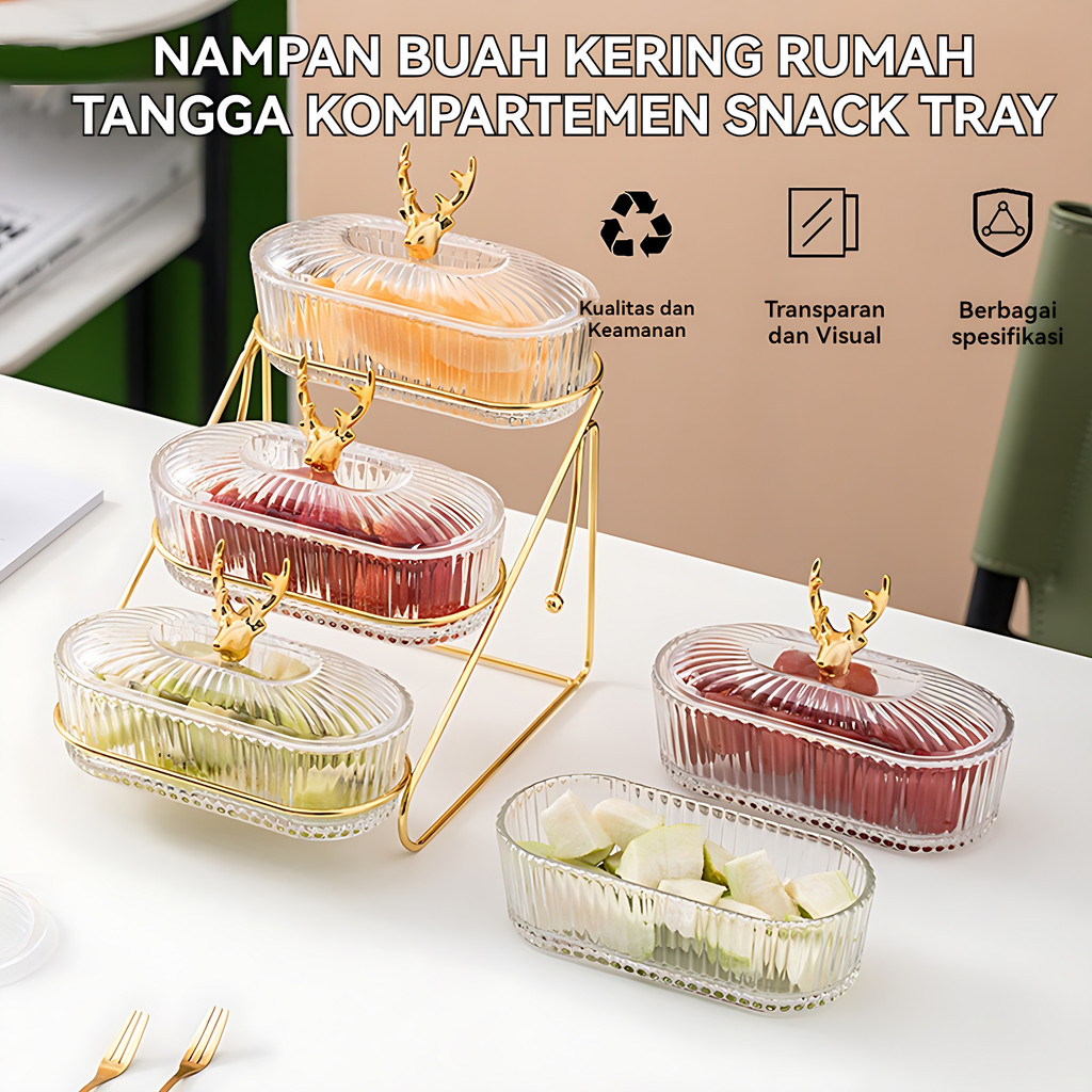Jual Toples Tempat Buah Snack Makanan Ringan Wadah Buah Dengan Tatakan ...