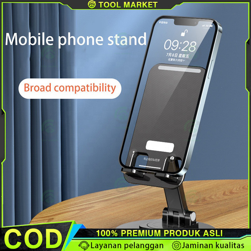 Jual Stand Holder HP Tablet Putar 360 ZM-0108 Rotation Phone Holder ...