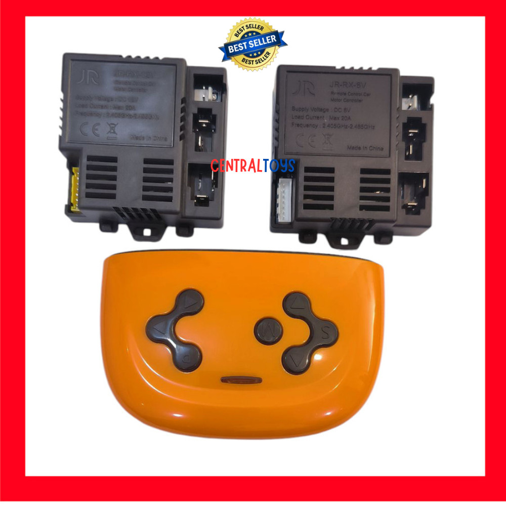 Jual modul receiver mobil aki JR RX 6V 12V 7PIN remot P1 | Shopee Indonesia