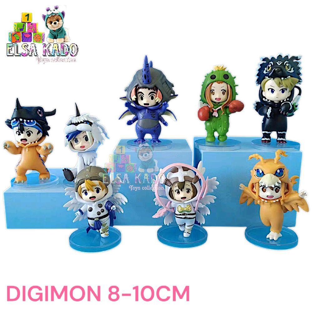 Jual Action Figure Digimon Chibi 10cm Kostum Cosplay Karakter Takeru ...