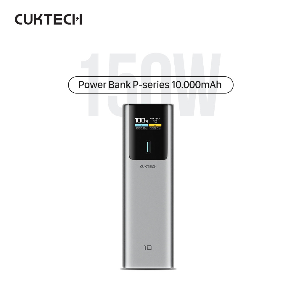 Jual Cuktech Pb100p Power Bank 10000mah 150w Usb Type-c Fast Charging | Shopee Indonesia