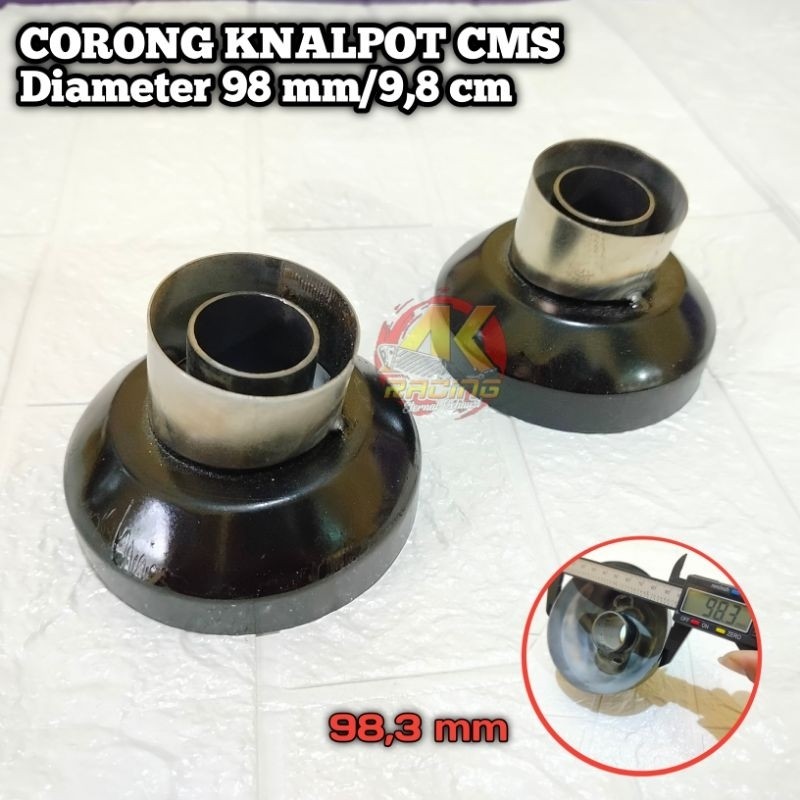 Jual TUTUP CORONG Knalpot CMS End Mufler CMS Dop Knalpot CMS Diameter 9 ...