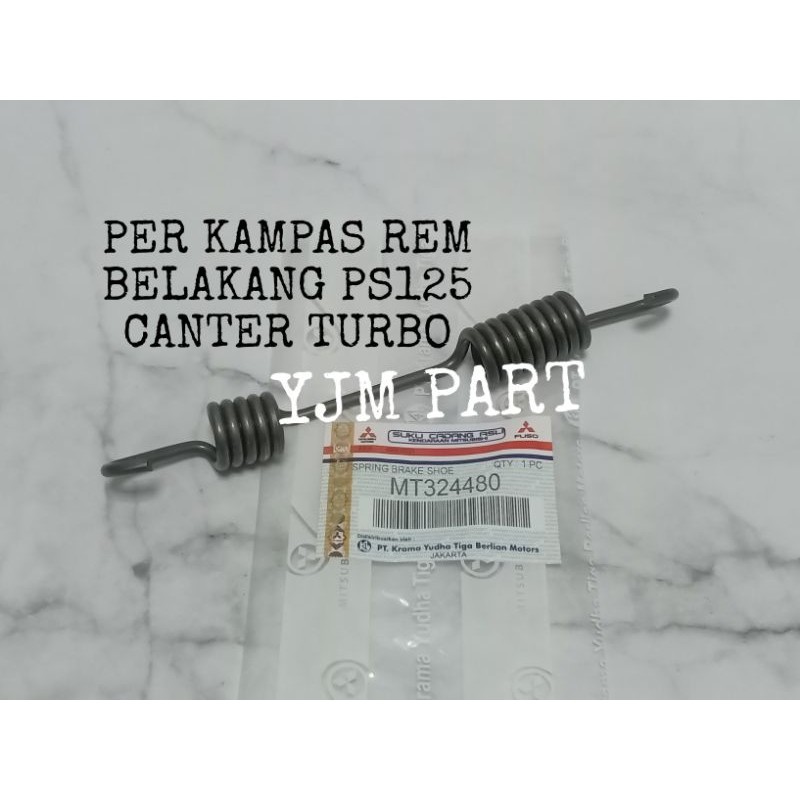 Jual PER KAMPAS REM BELAKANG PS125 CANTER TURBO SPRING BRAKE SHOE PS125 ...