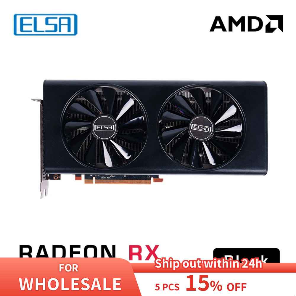 Jual ELSA Black AMD Radeon RX 5700 Video Card 8GB GDDR6 256Bit For PC ...