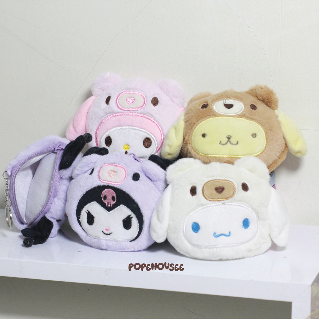 Jual GANCI DOMPET SANRIO BERUANG KEPALA GANTUNGAN KUNCI | BEAR HELLO ...