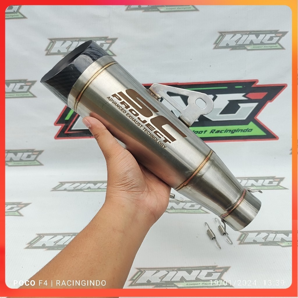 Jual knalpot racing sc project s1 slinser knalpot racing sc project ...
