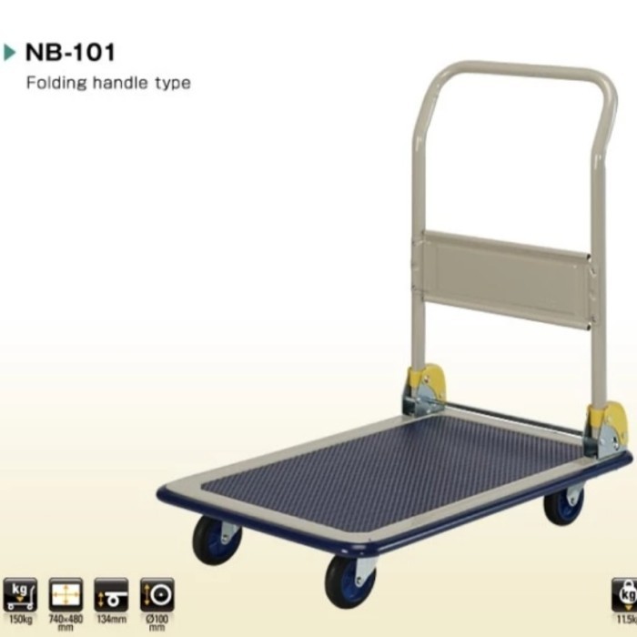 Jual Trolley Prestar Jepang 150 Kg | Shopee Indonesia