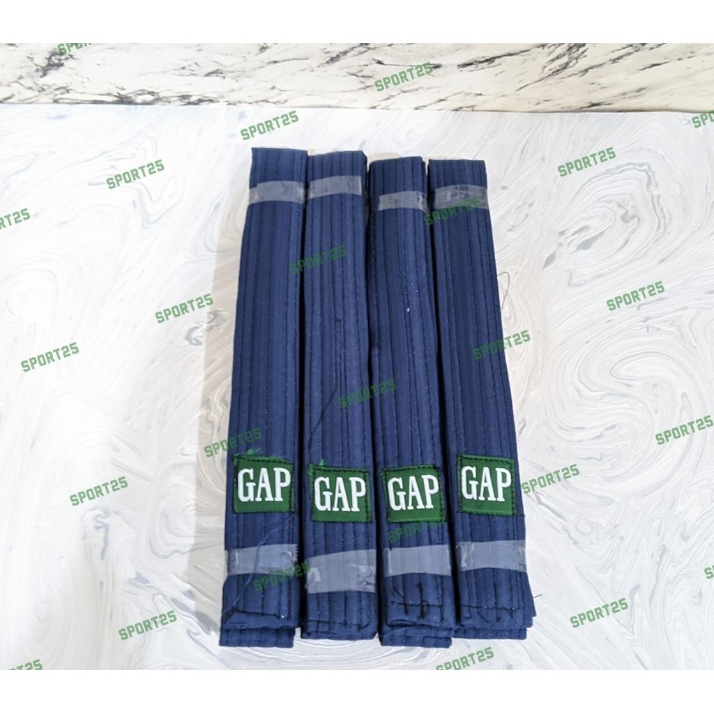 Jual Sabuk Karate / Taekwondo / Judo / Sabuk Bela Diri Merk GAP Biru Navy | Shopee Indonesia