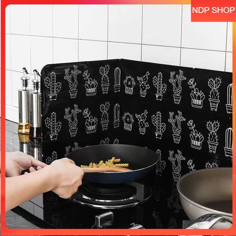 Jual Sekat Pelindung Penutup Kompor Aluminium Anti Api Cipratan Minyak ...