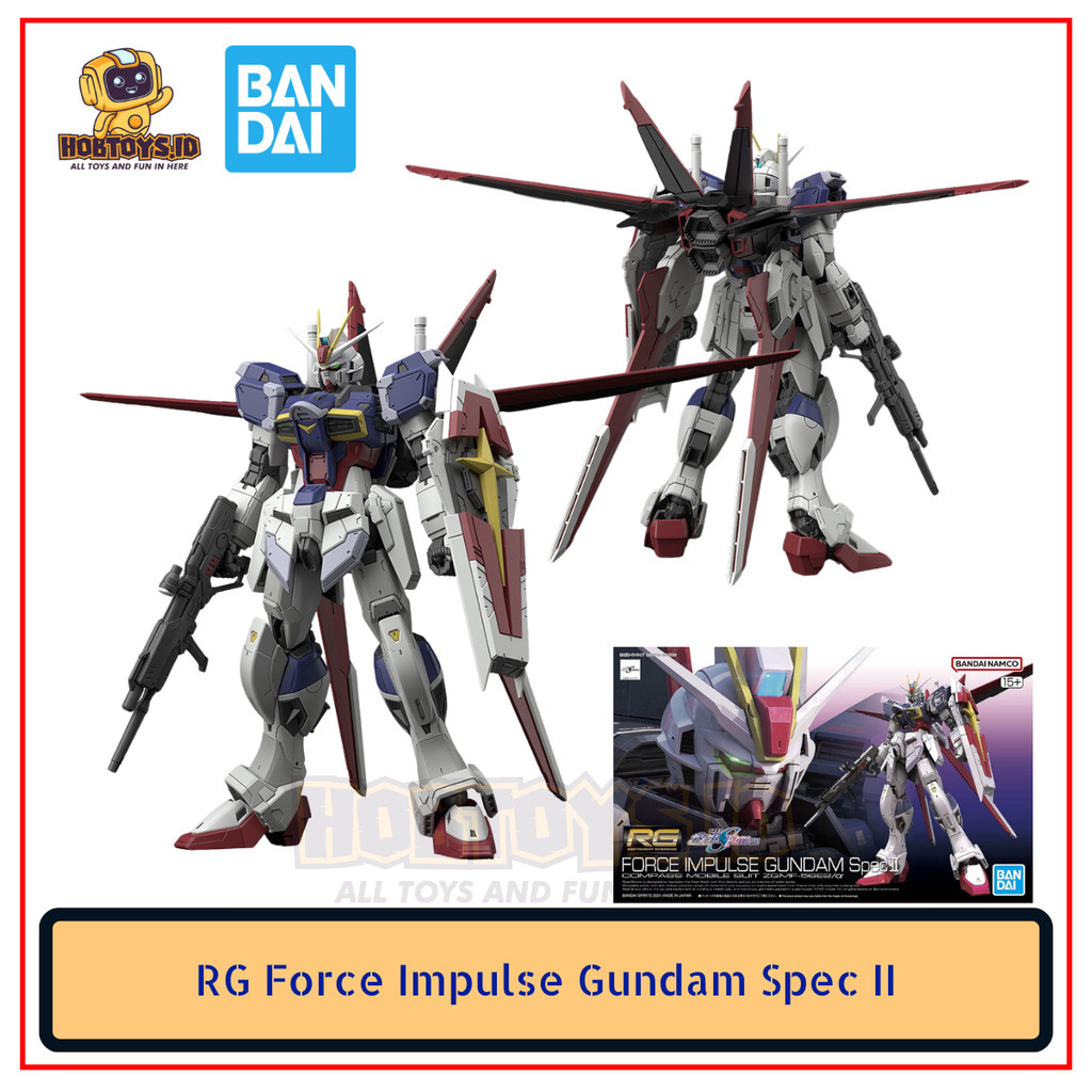 Jual RG Force Impulse Gundam Spec II | Shopee Indonesia