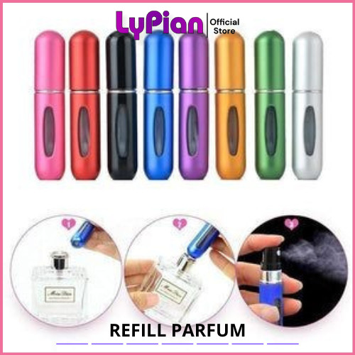 Jual Wadah Botol Parfum Mini 5ml Botol Parfum Isi Ulang botol parfum ...