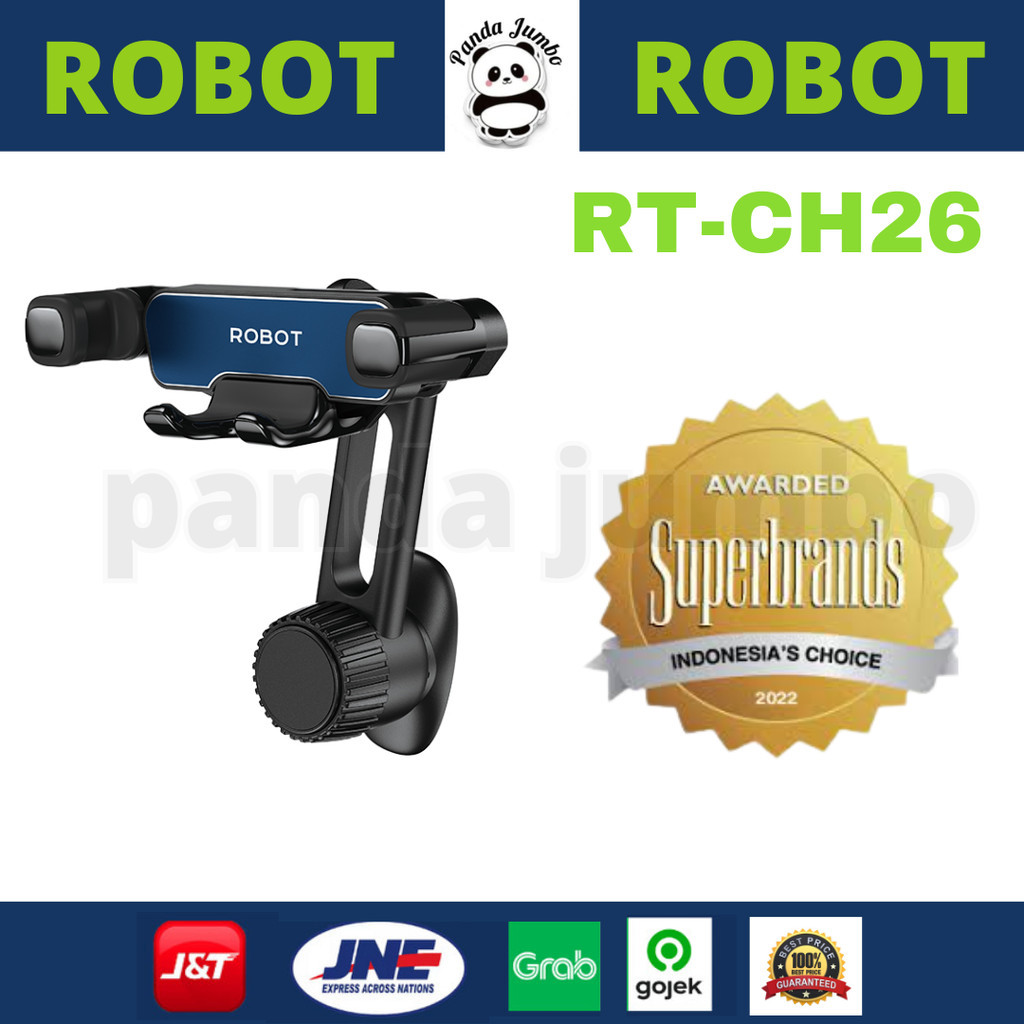 Jual ROBOT RT-CH26 CAR HOLDER PHONE ONE HANDED OPERATION (PJ) | Shopee ...