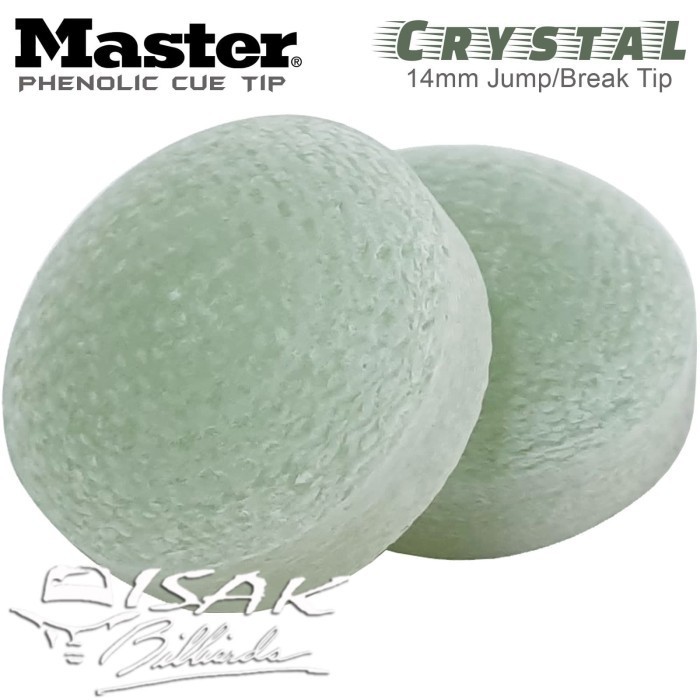 Jual Crystal White Phenolic Jump Break Tip - Cue Tips Loncat Billiard ...