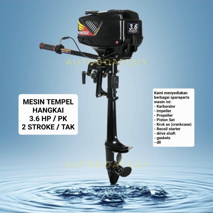 Jual TOKO BARU PROMO CUCI GUDANG Mesin Tempel Hangkai 3,6 3.6 HP 2 Tak Kompatibel Yamaha Parsun ...