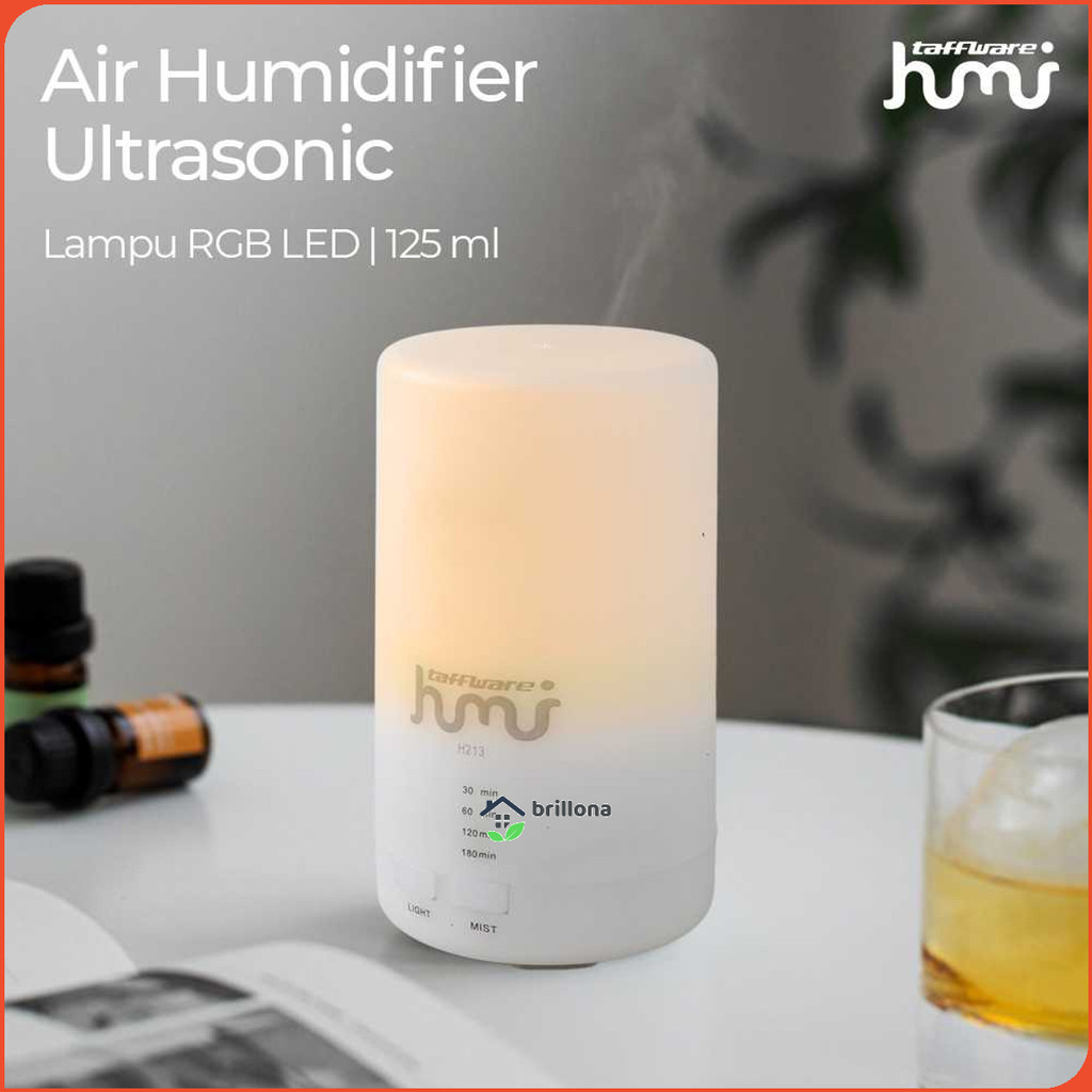Jual Taffware HUMI Air Humidifier Ultrasonic Aromatherapy RGB Lamp ...