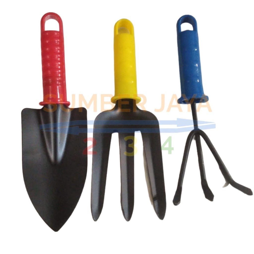 Jual Garden Tools Set 3 Pcs / Alat Berkebun Set / Alat Kebun Isi 3 Pcs ...