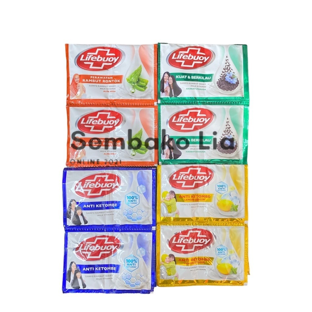 Jual Shampo Lifebuoy Renteng Isi 12pc Sachet | Shopee Indonesia