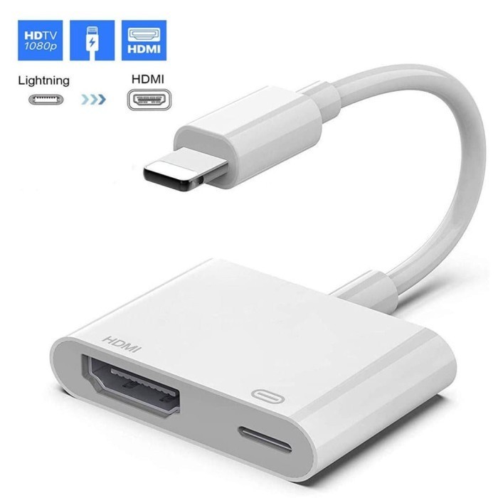 Jual Best Lightning digital av adapter - Iphone to hdmi - Lightning to ...
