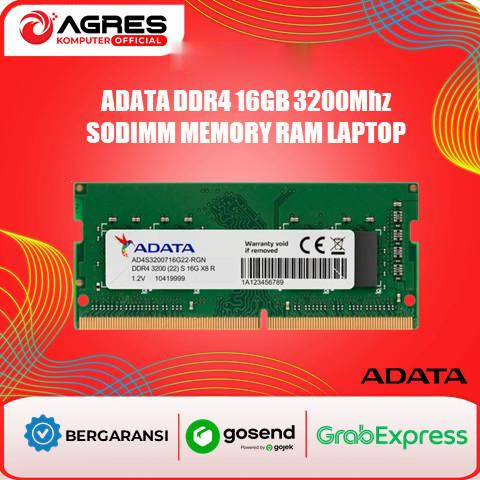 Jual ADATA RAM SODIMM DDR4 16GB 3200MHZ | Shopee Indonesia