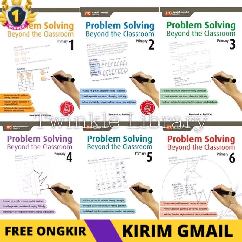 Jual KS Problem Solving Beyond the Classroom Primary 1 2 3 4 5 6 - Marshall Cavendish | Buku ...
