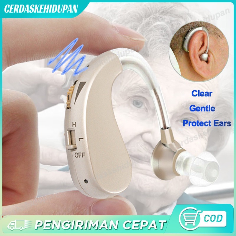 Jual Alat Bantu Dengar Pendengaran Pengeras Suara Telinga Tuli Orang Tua Hearing Aid Wireless ...