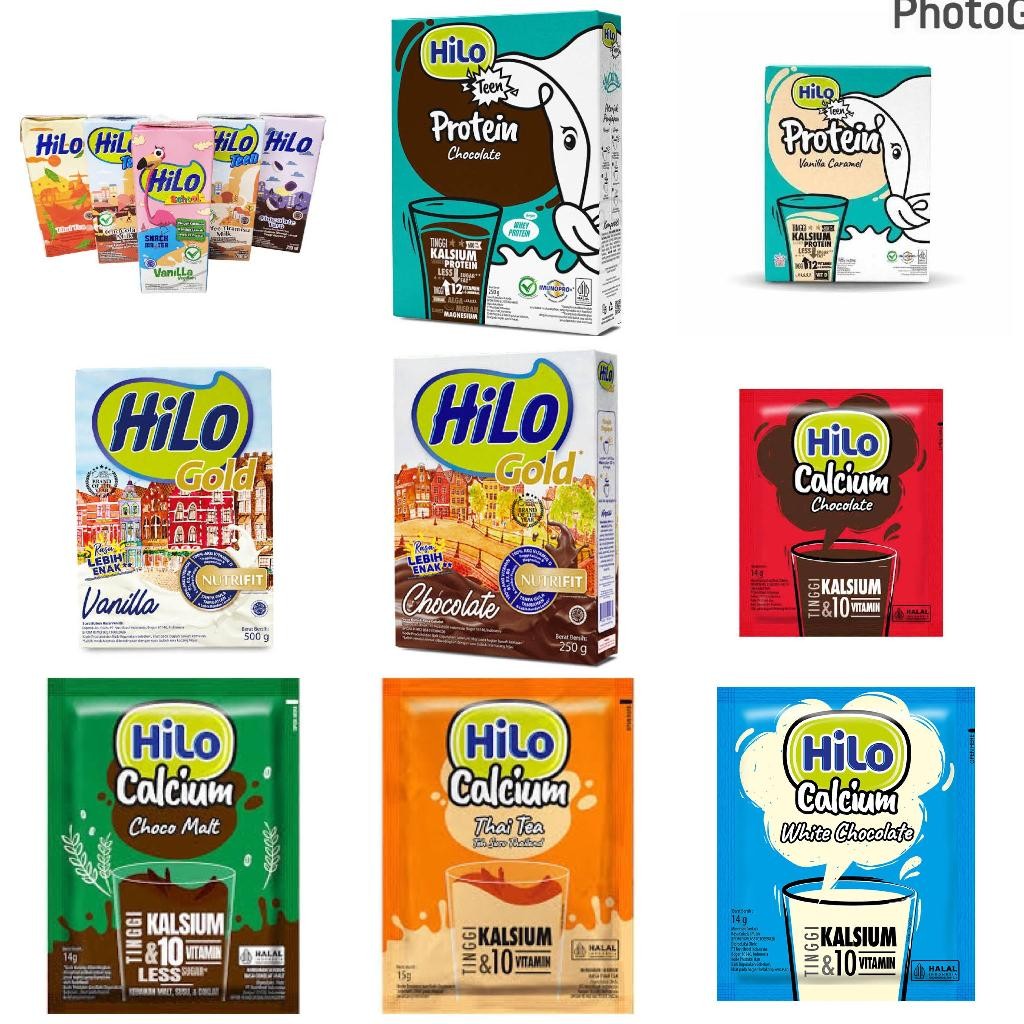 Jual HILO SUSU RENCENG 10 SACHET 14GRAM HILO GOLD CHOCOLATE CHCO ...