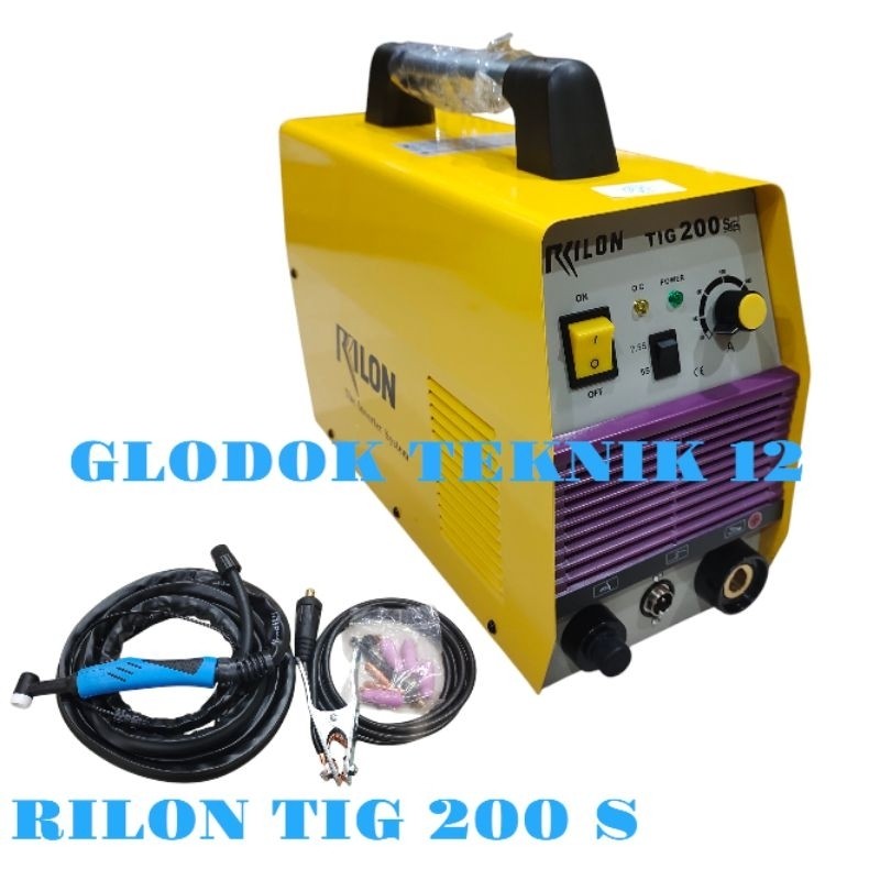 Jual MESIN LAS ARGON RILON TIG 200 S / TRAFO LAS ARGON RILON TIG200S ...