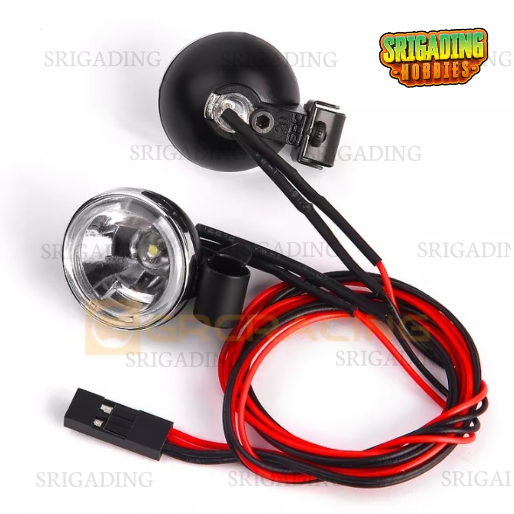 Jual GRC 2Pcs Flood Light Lampu Sorot Bulat Bening 20MM G-157KG ...