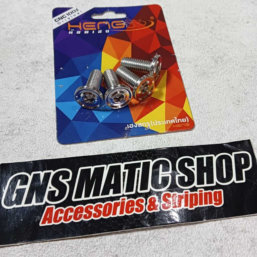 Jual baut 12 M8 probolt disk model cnc AA slim stainless original Heng Thailand baut cakram ...