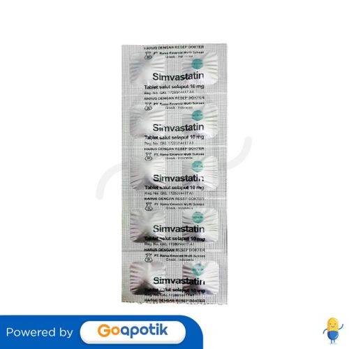 Jual Simvastatin Rama 10 Mg Strip 10 Tablet | Shopee Indonesia