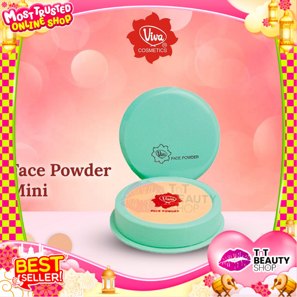 Jual Viva Face Powder Mini 25gr Hijau - Bedak Tabur - Loose Powder ...
