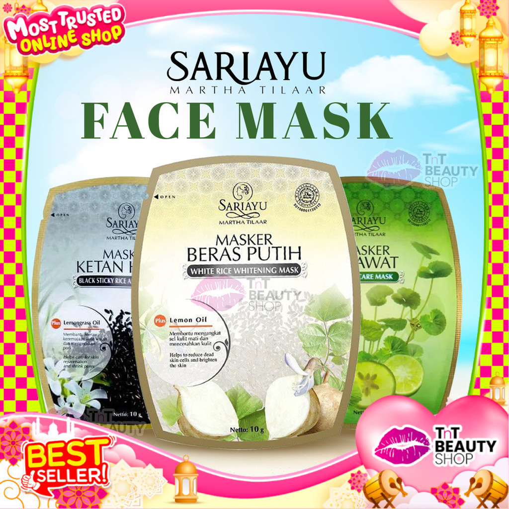 Jual Sariayu Masker Bubuk Sachet 10gr - Masker Organik - Sari Ayu | TnT ...