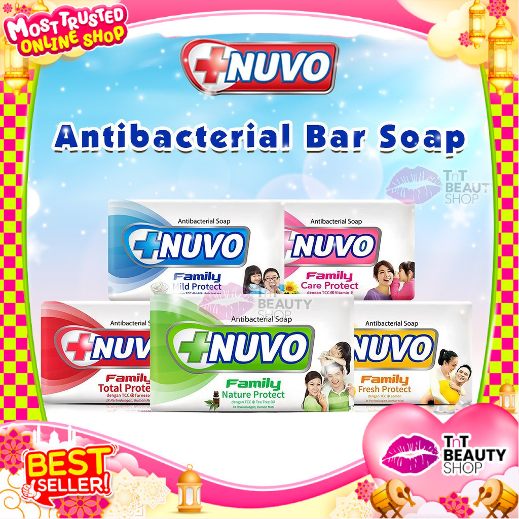 Jual Nuvo Family Bar Soap 72gr - Sabun Mandi Batang | TnT Beauty Shop | Shopee Indonesia