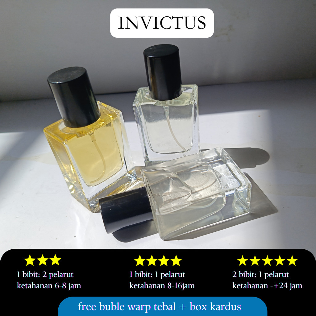Jual Extrait De Parfum Invictus Hero Inspired Perfume 30ml Tahan Lama ...