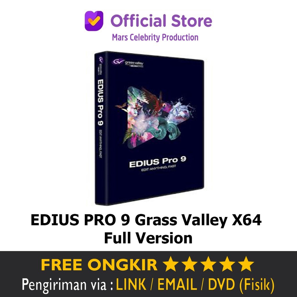 Jual Software Edius PRO 9 Grass Valley X64 Full Version Terbaru PRO - Video Editing Premium ...
