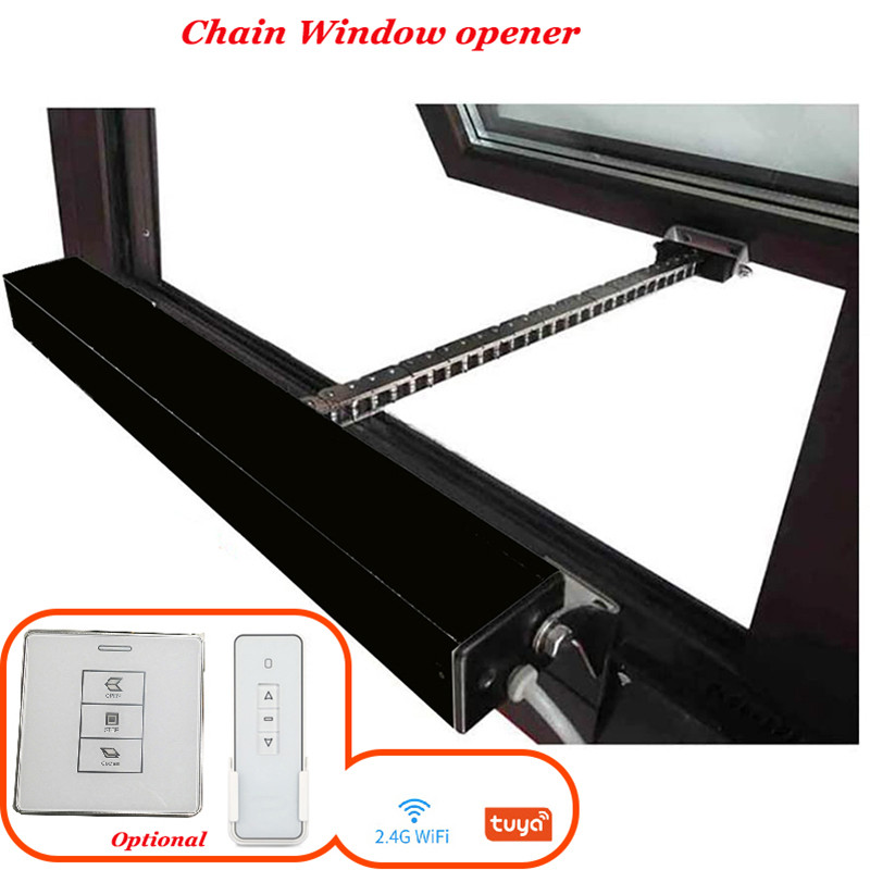 Jual 500mm Chain Window Opener Aluminum Window Motor Skylight Actuator ...