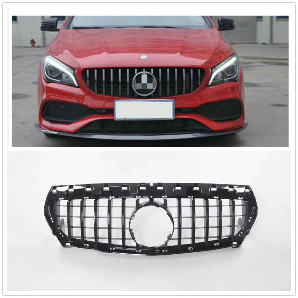 Jual Front Grille For Mercedes Benz CLA Class W117 C117 2013-2016 CLA45 ...